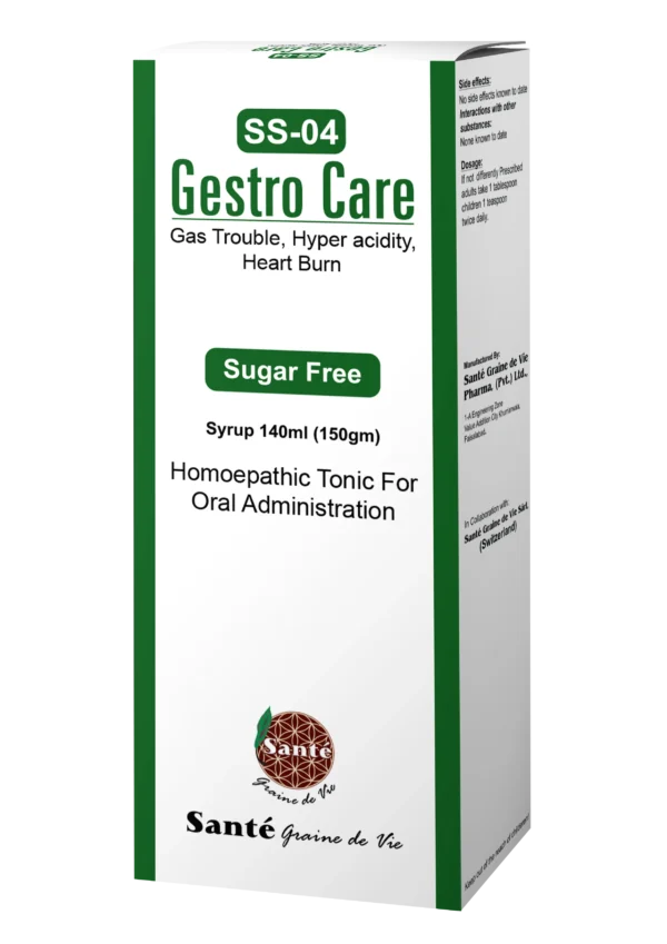 SS-04 GESTRO CARE - Gas trouble, hyper acidity, heart burn ...